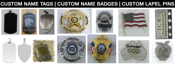 Custom Name Tags, Custom Name Badges and Custom Lapel Pins | Digital ...